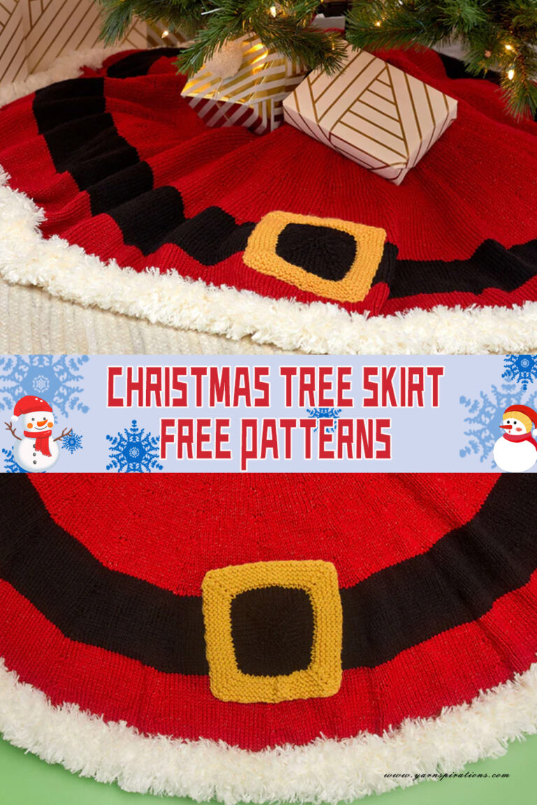 Christmas Tree Skirt FREE Patterns - iGOODideas.com