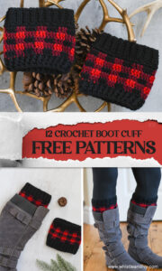 12 Crochet Boot Cuff FREE Patterns - iGOODideas.com