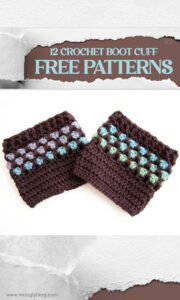 12 Crochet Boot Cuff FREE Patterns - iGOODideas.com