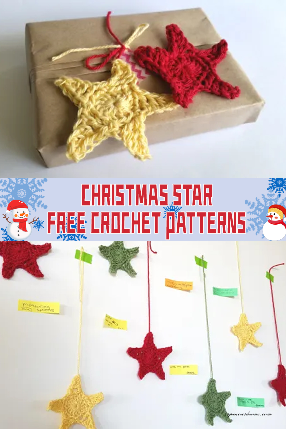 Christmas Star FREE Crochet Patterns - iGOODideas.com