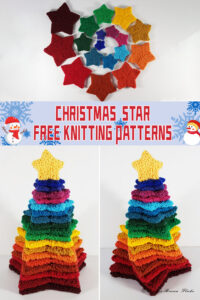 Christmas Knitting Star Free Patterns - iGOODideas.com