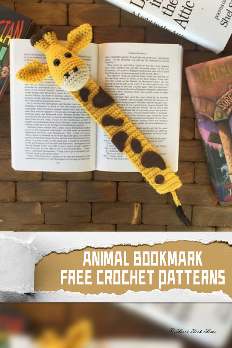 6 Animal Bookmark Free Crochet Patterns - iGOODideas.com