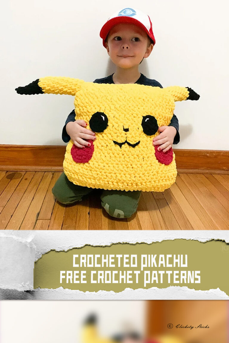 Crocheted Pikachu Free Crochet Patterns - iGOODideas.com