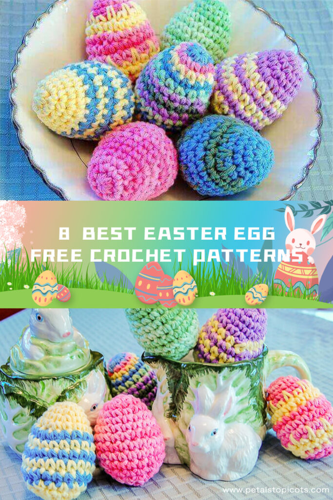 8 Easter Egg Free Crochet Patterns - iGOODideas.com