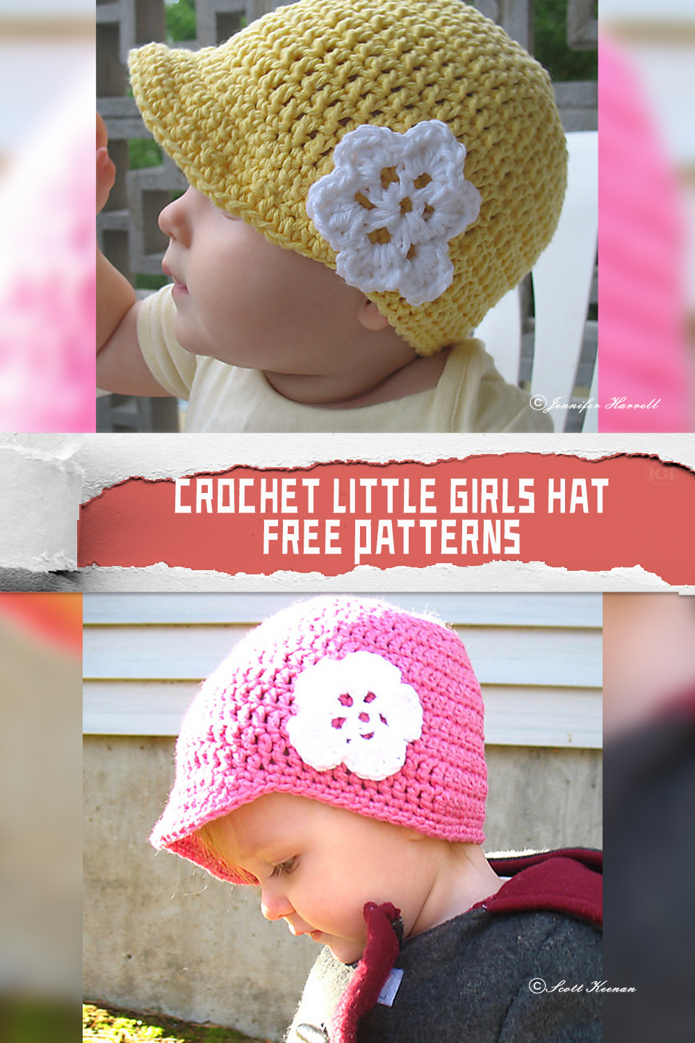 Crochet Little Girls Hat Free Patterns - iGOODideas.com