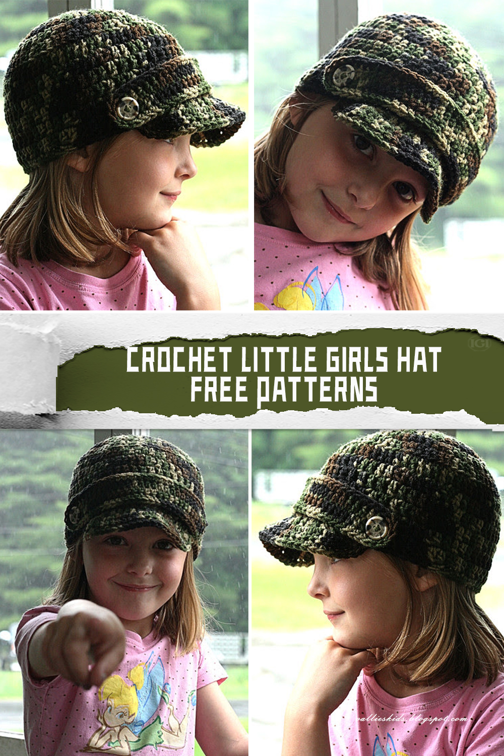 Crochet Little Girls Hat Free Patterns - iGOODideas.com