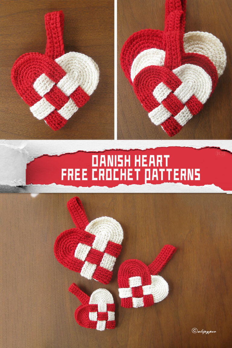Danish Heart FREE Crochet Patterns - iGOODideas.com