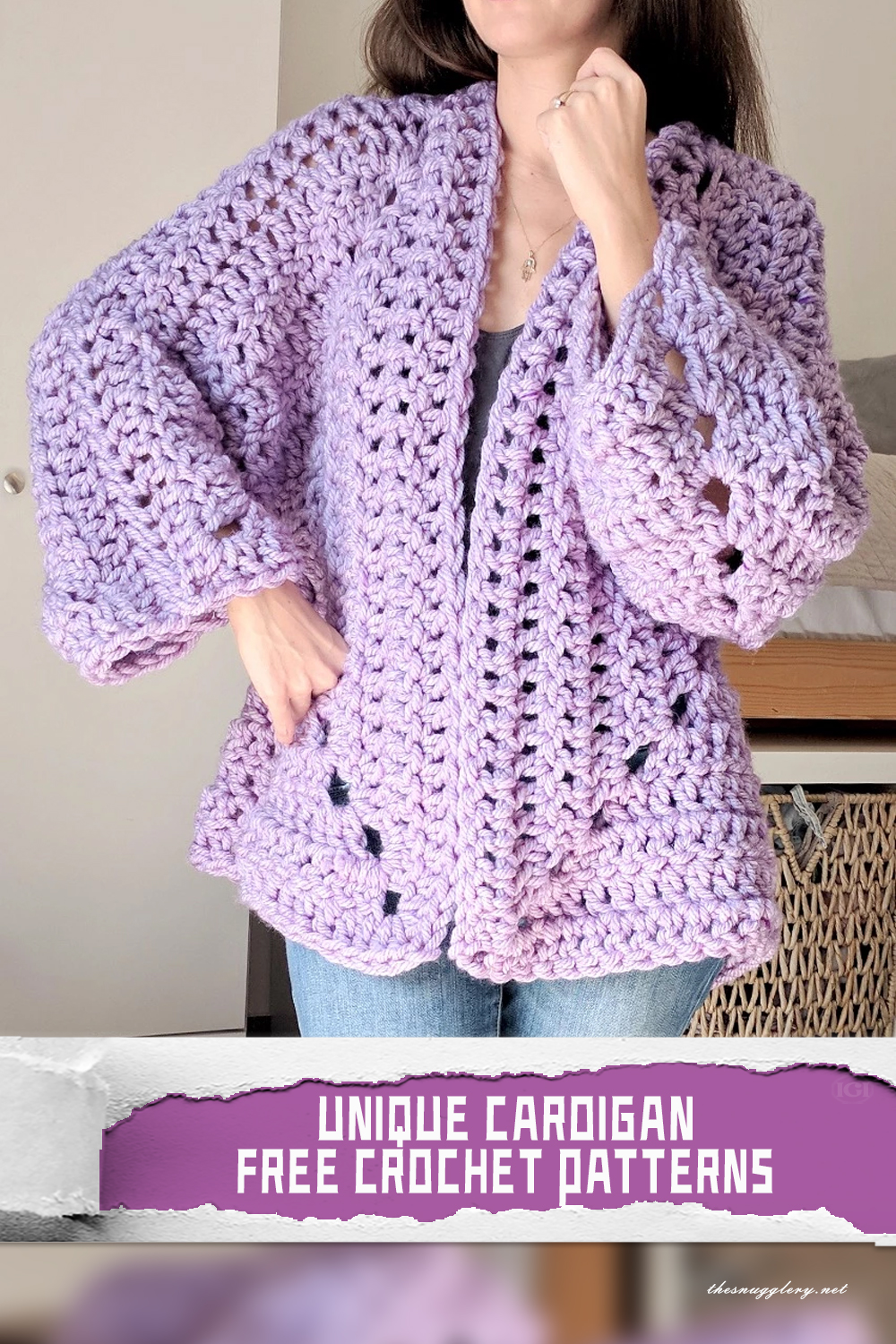 Unique Cardigan Free Crochet Patterns - iGOODideas.com