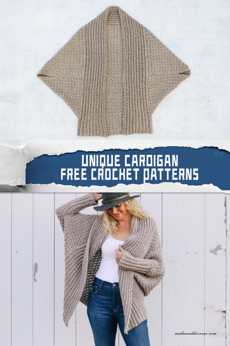 Unique Cardigan Free Crochet Patterns - iGOODideas.com