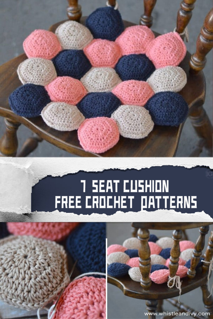 7 Crochet Seat Cushion FREE Patterns - iGOODideas.com