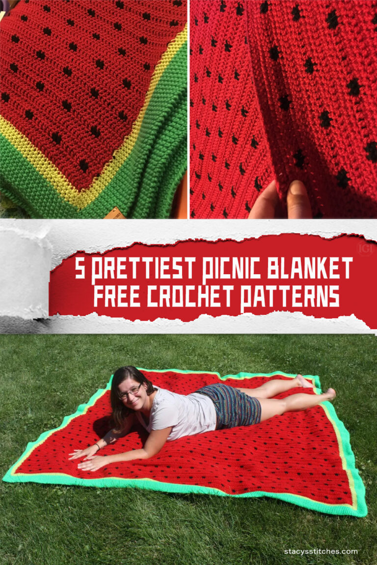 Crochet Picnic Blanket Patterns - iGOODideas.com