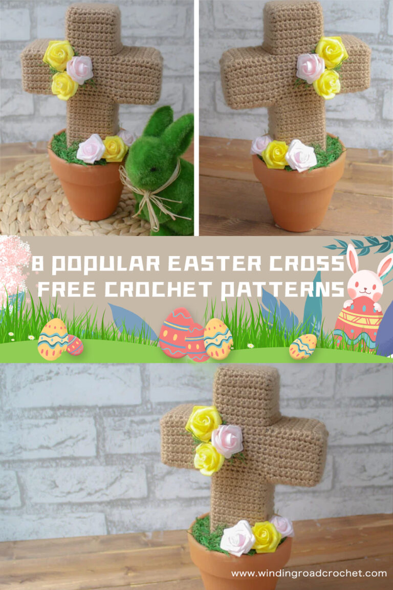 8 FREE Popular Crochet Easter Cross Patterns - iGOODideas.com