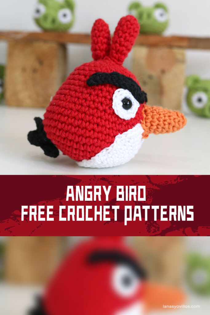 FREE Angry Bird Crochet Patterns - iGOODideas.com