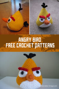 FREE Angry Bird Crochet Patterns - iGOODideas.com