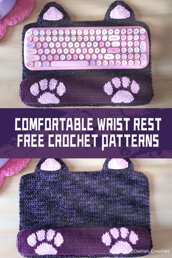 FREE Comfortable Crochet Wrist Rest Patterns - iGOODideas.com