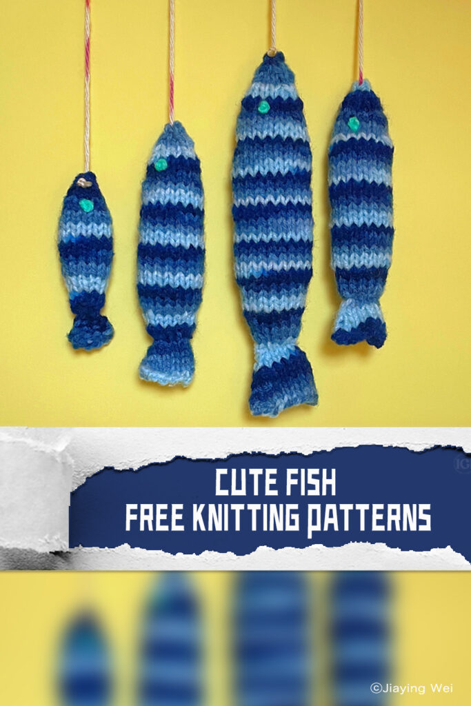FREE Cute Fish Knitting Patterns - iGOODideas.com