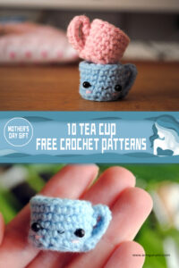 Tea Cup Free Crochet - 10 Patterns- iGOODideas.com
