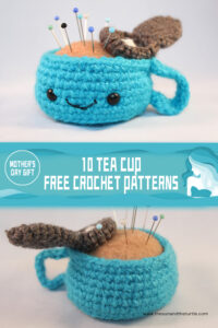 Tea Cup Free Crochet - 10 Patterns- iGOODideas.com