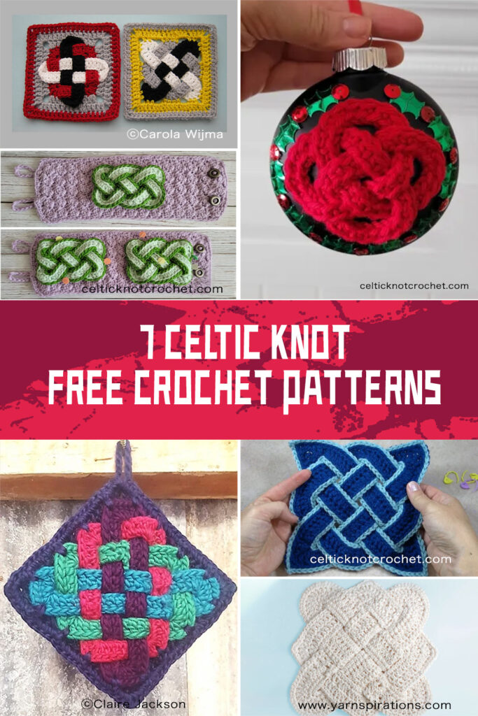 FREE Celtic Knot Crochet - 7 Patterns - iGOODideas.co