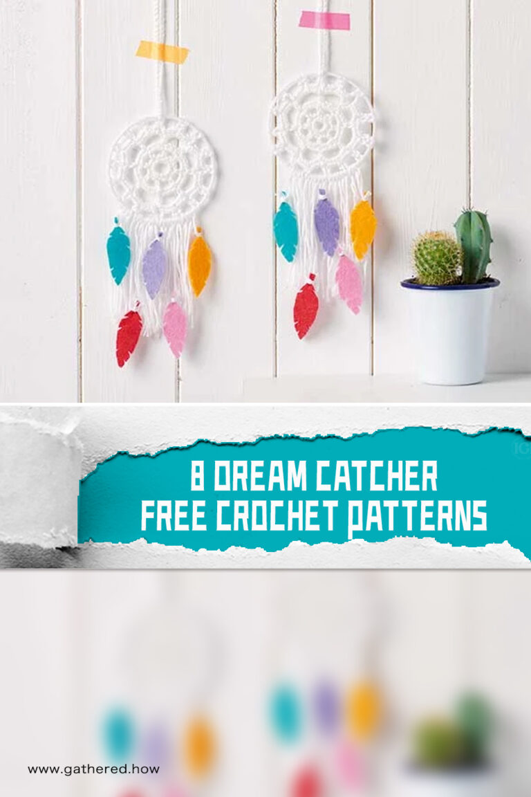FREE Dream Catcher Crochet- 8 Patterns- iGOODideas.com