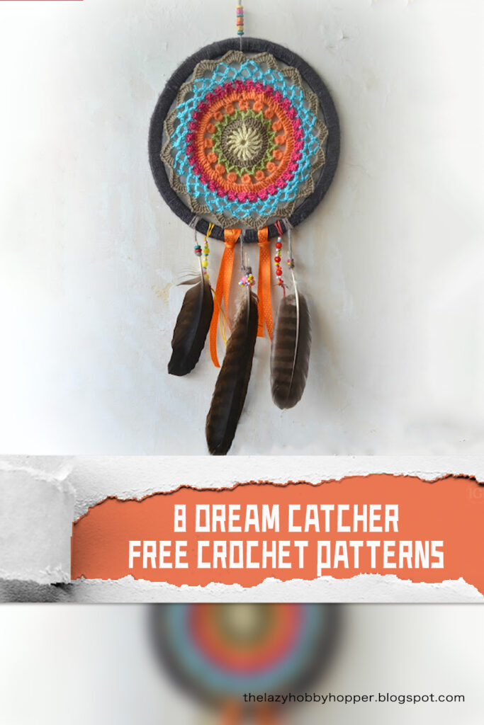 FREE Dream Catcher Crochet- 8 Patterns- iGOODideas.com