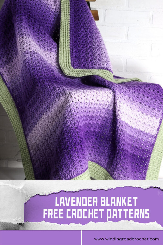 Lavender Blanket FREE Patterns Crochet - iGOODideas.com