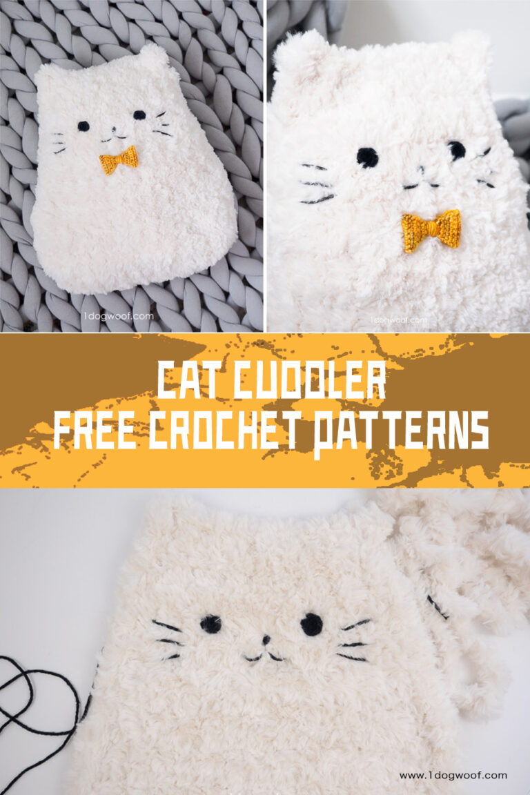 FREE Cat Cuddler Crochet Patterns - iGOODideas.com