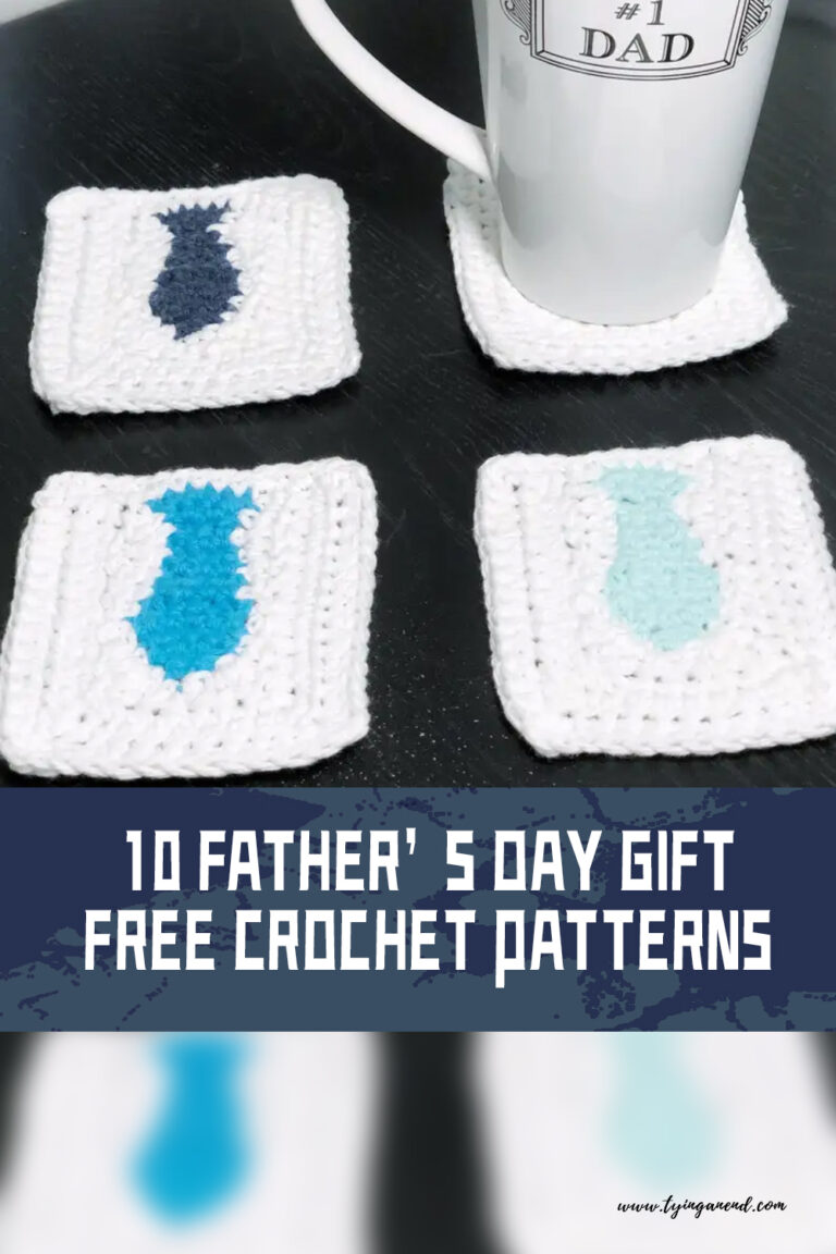 Crochet Father’s Day Gift -10 FREE Patterns - iGOODideas.com