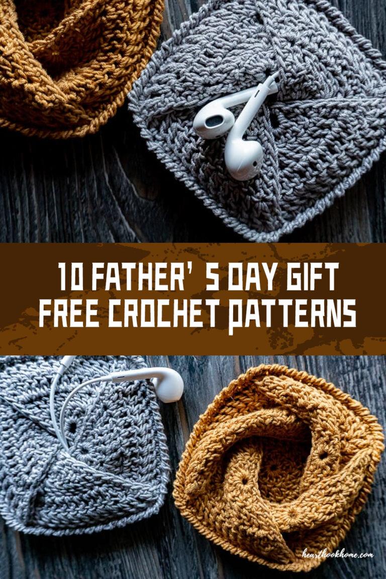 Crochet Father’s Day Gift -10 FREE Patterns - iGOODideas.com