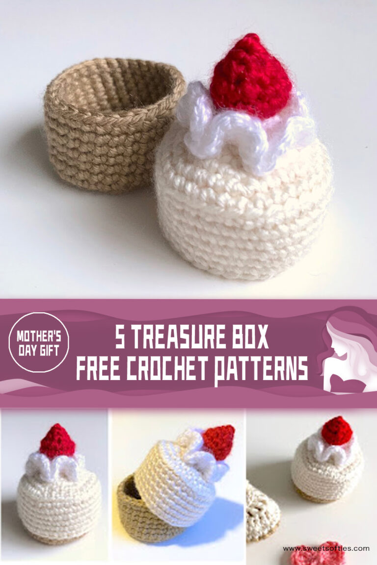 FREE Treasure Box Crochet - 5 Patterns - iGOODideas.com