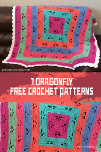 Dragonfly FREE Crochet Patterns - iGOODideas.com