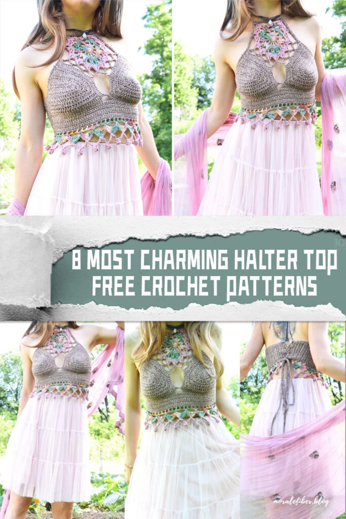 8 Most Charming Halter Top FREE Crochet Patterns
