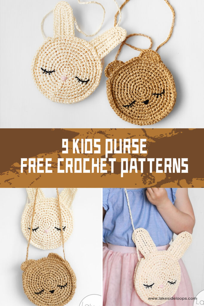 FREE Kids Purse Crochet- 9 Patterns - iGOODideas.com