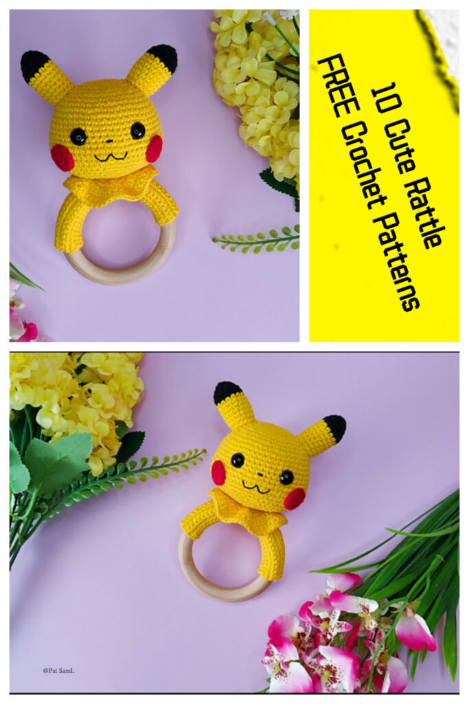 10 Cute Rattle FREE Crochet Patterns - iGOODideas.com