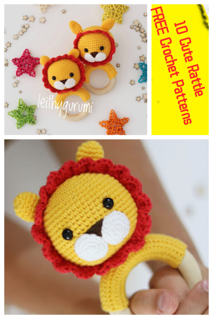 10 Cute Rattle FREE Crochet Patterns - iGOODideas.com