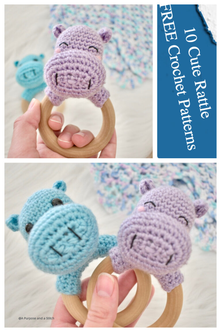 10 Cute Rattle FREE Crochet Patterns - iGOODideas.com