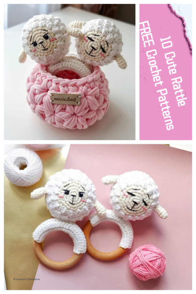 10 Cute Rattle FREE Crochet Patterns - iGOODideas.com
