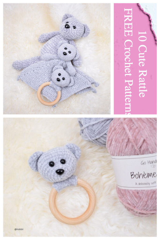 10 Cute Rattle FREE Crochet Patterns - iGOODideas.com