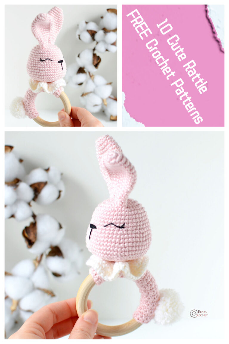 10 Cute Rattle FREE Crochet Patterns - iGOODideas.com