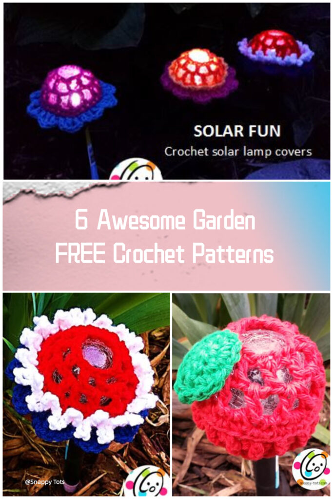6 Awesome Crochet Garden FREE Patterns - iGOODideas.com