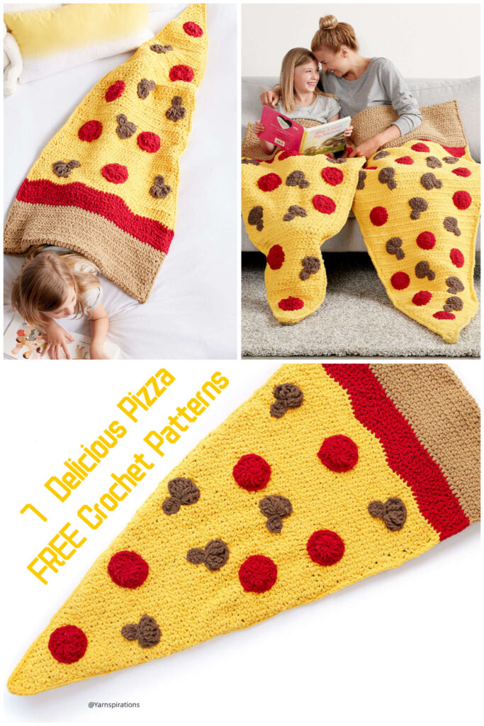 7 FREE Pizza Crochet Patterns - iGOODideas.com