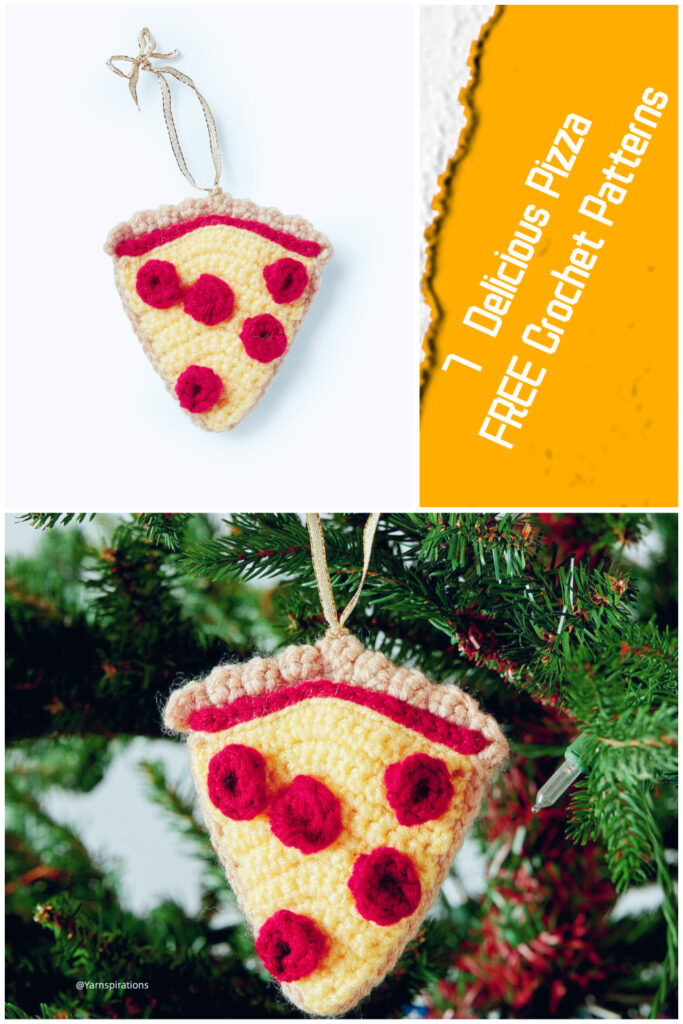 7 FREE Pizza Crochet Patterns - iGOODideas.com