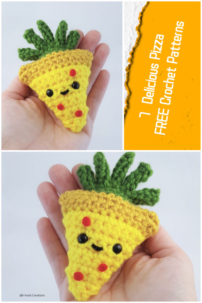 7 FREE Pizza Crochet Patterns - iGOODideas.com