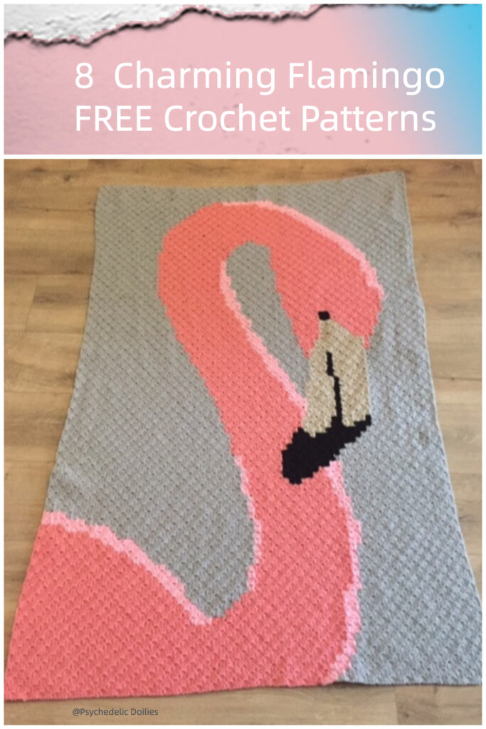 8 FREE Flamingo Crochet Patterns - iGOODideas.com