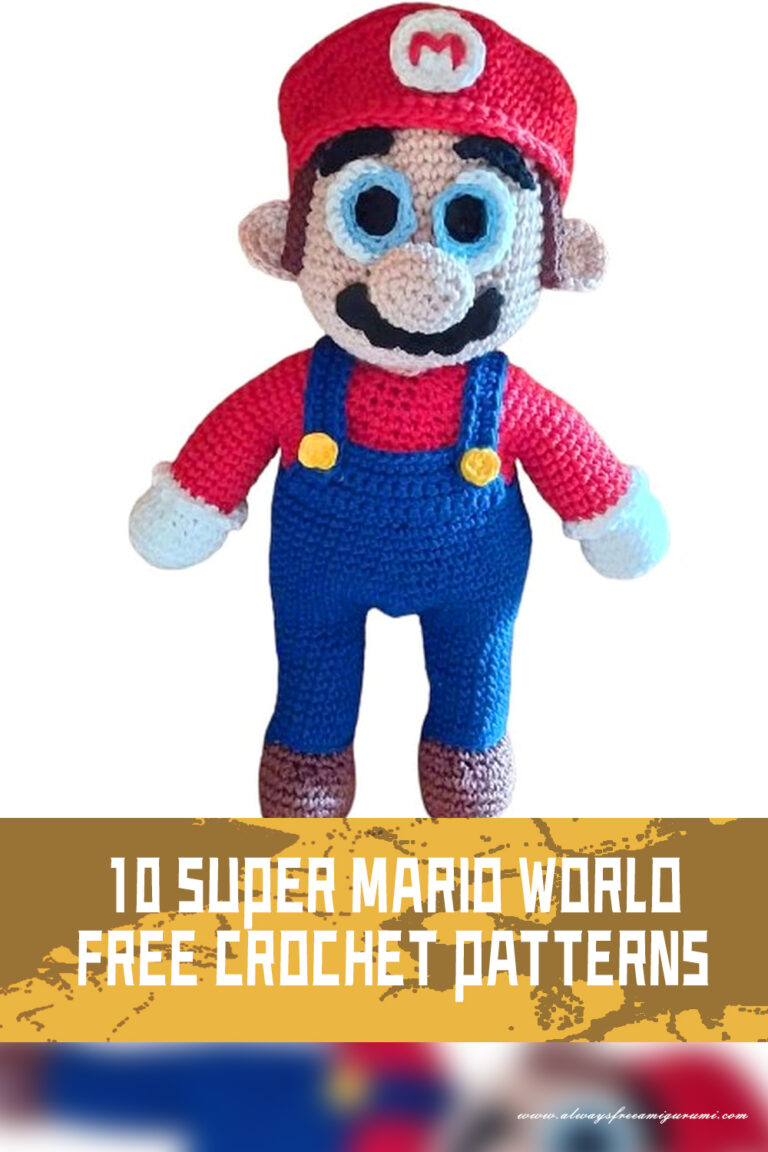 10 Super Mario World FREE Crochet Patterns - iGOODideas.com