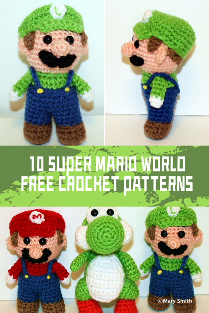 10 Super Mario World FREE Crochet Patterns - iGOODideas.com