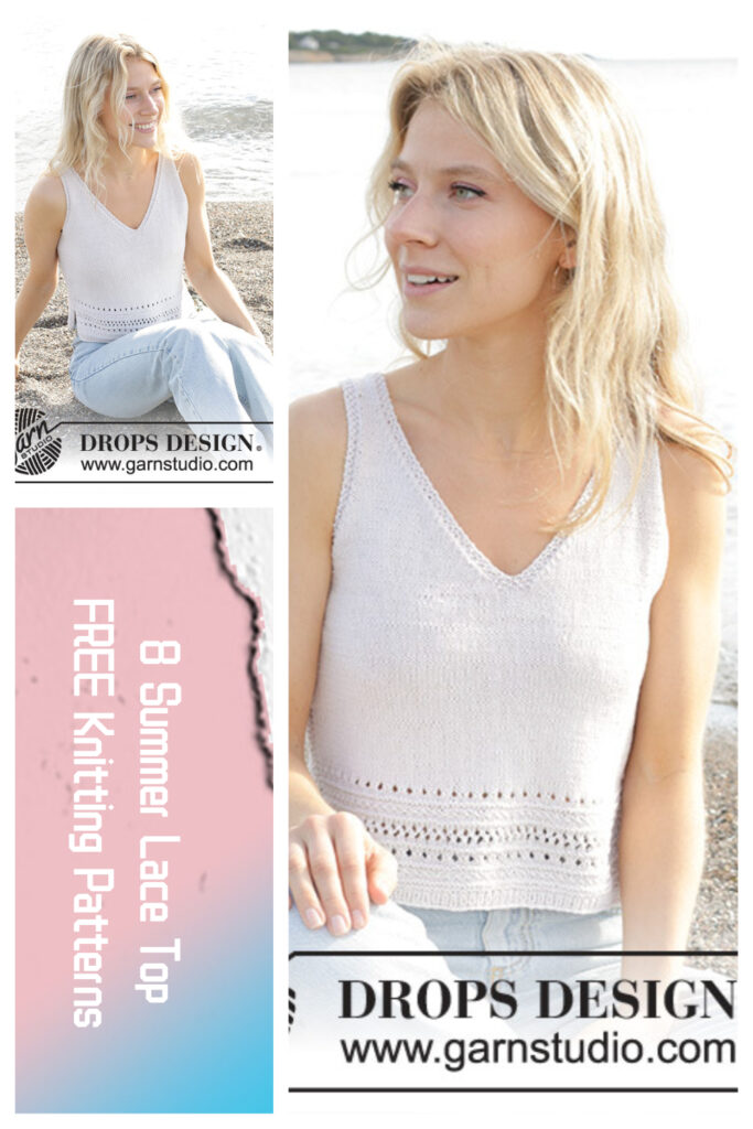 8 Knitted Lace Top FREE Patterns - iGOODideas.com