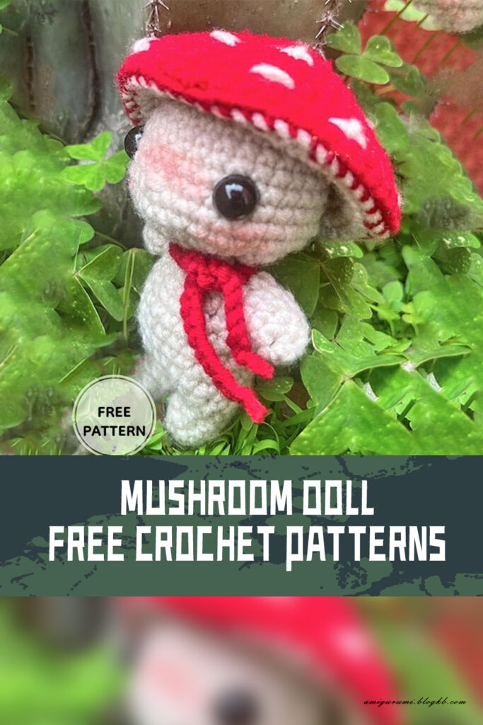 Mushroom Doll FREE Crochet Patterns - iGOODideas.com