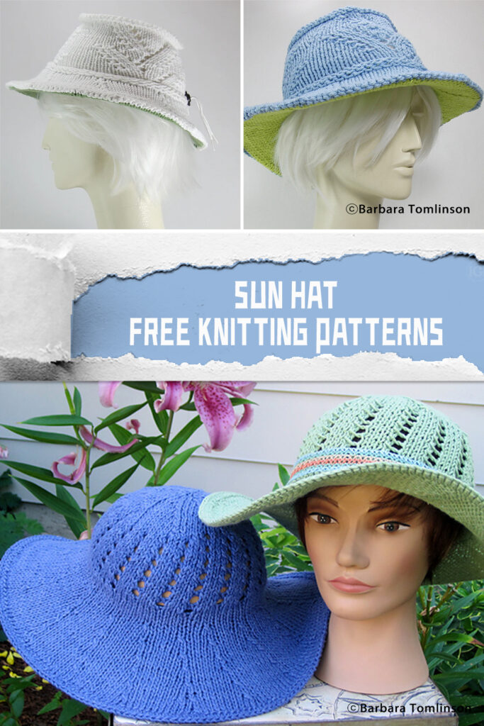 Sun Hat FREE Knitting Patterns - iGOODideas.com