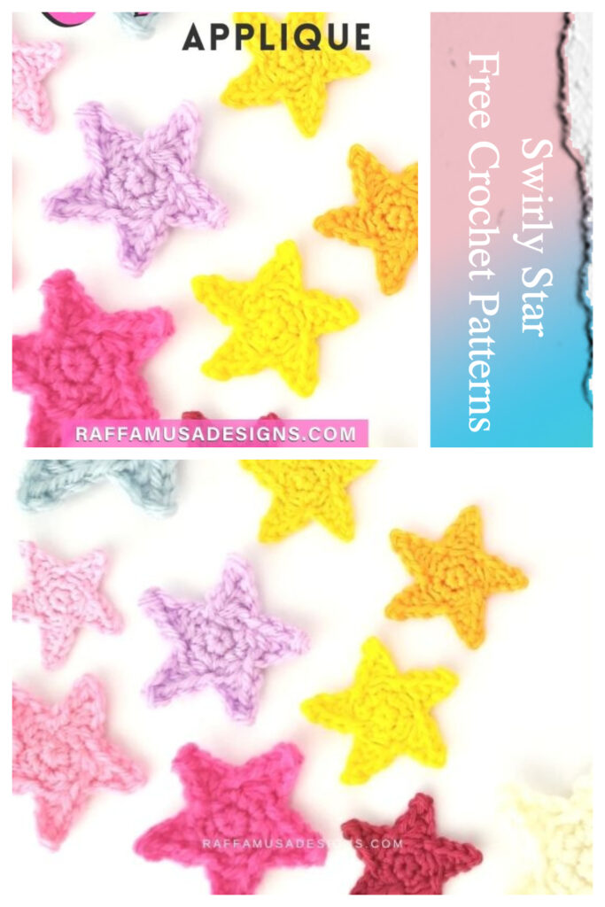 Swirly Star Free Crochet Patterns - iGOODideas.com